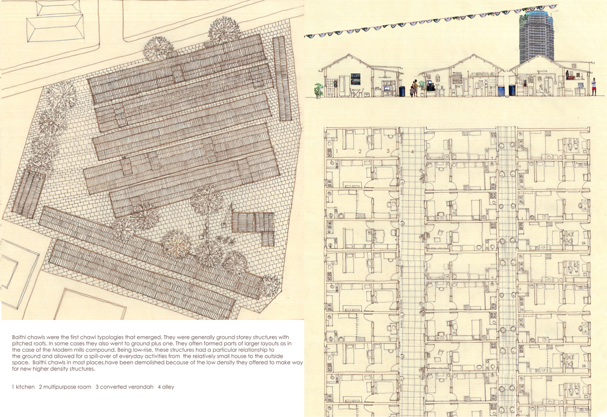 Chawl Typologies | BARD Studio